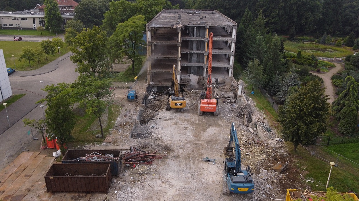 Circulaire sloop Transitorium te Wageningen